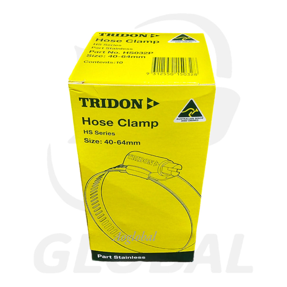 Tridon Hose Clamp 40-64mm HS032P - pack of 10 – AO Global Store